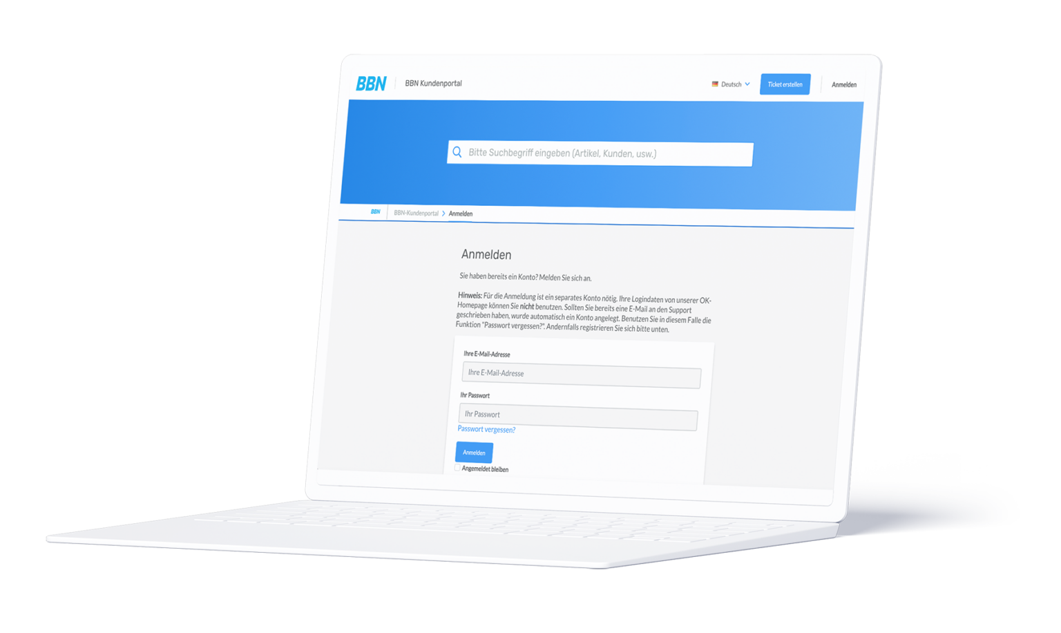 Kontakt & Support - BBN